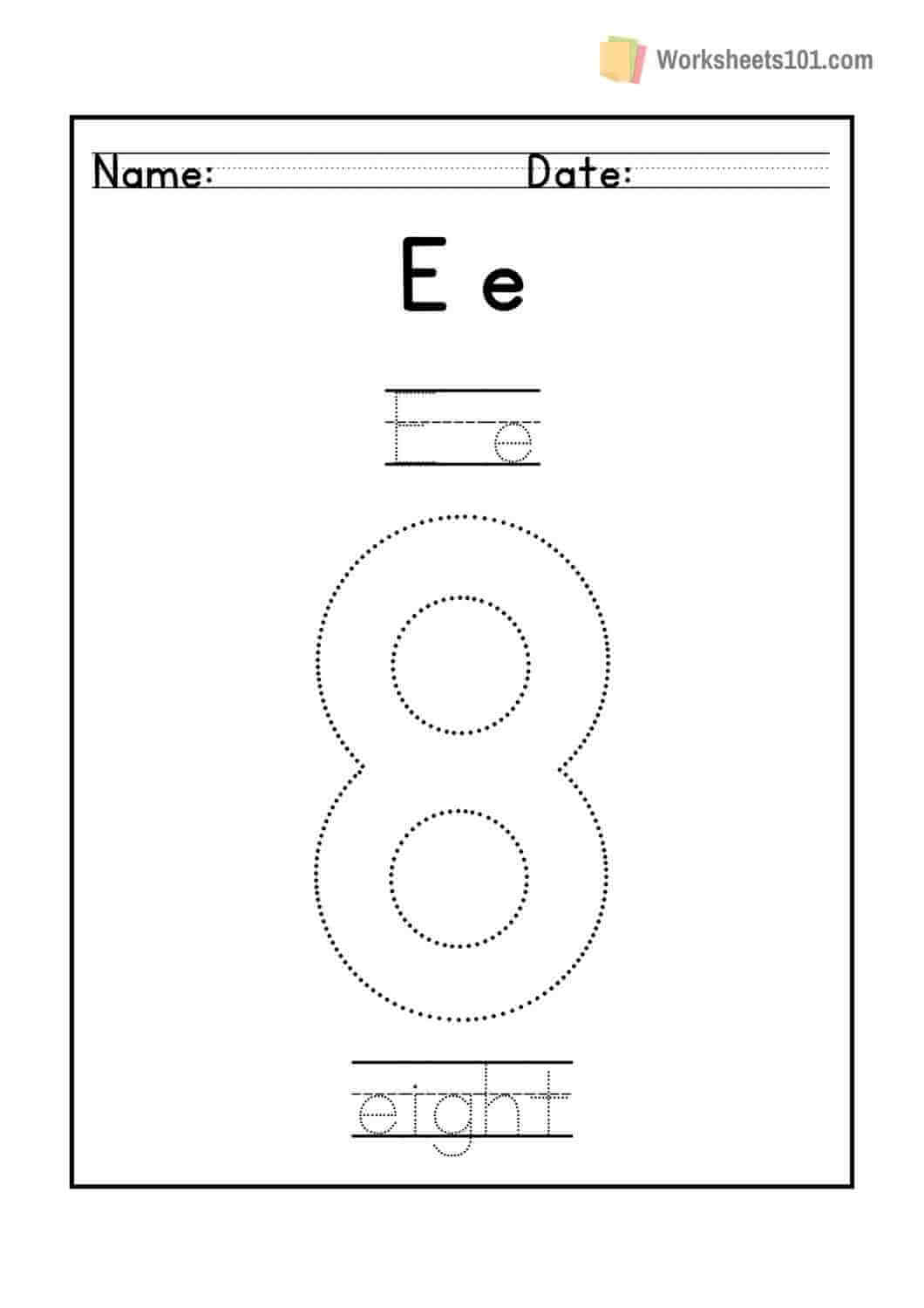 Alphabet Coloring and Tracing Worksheets - Worksheets101
