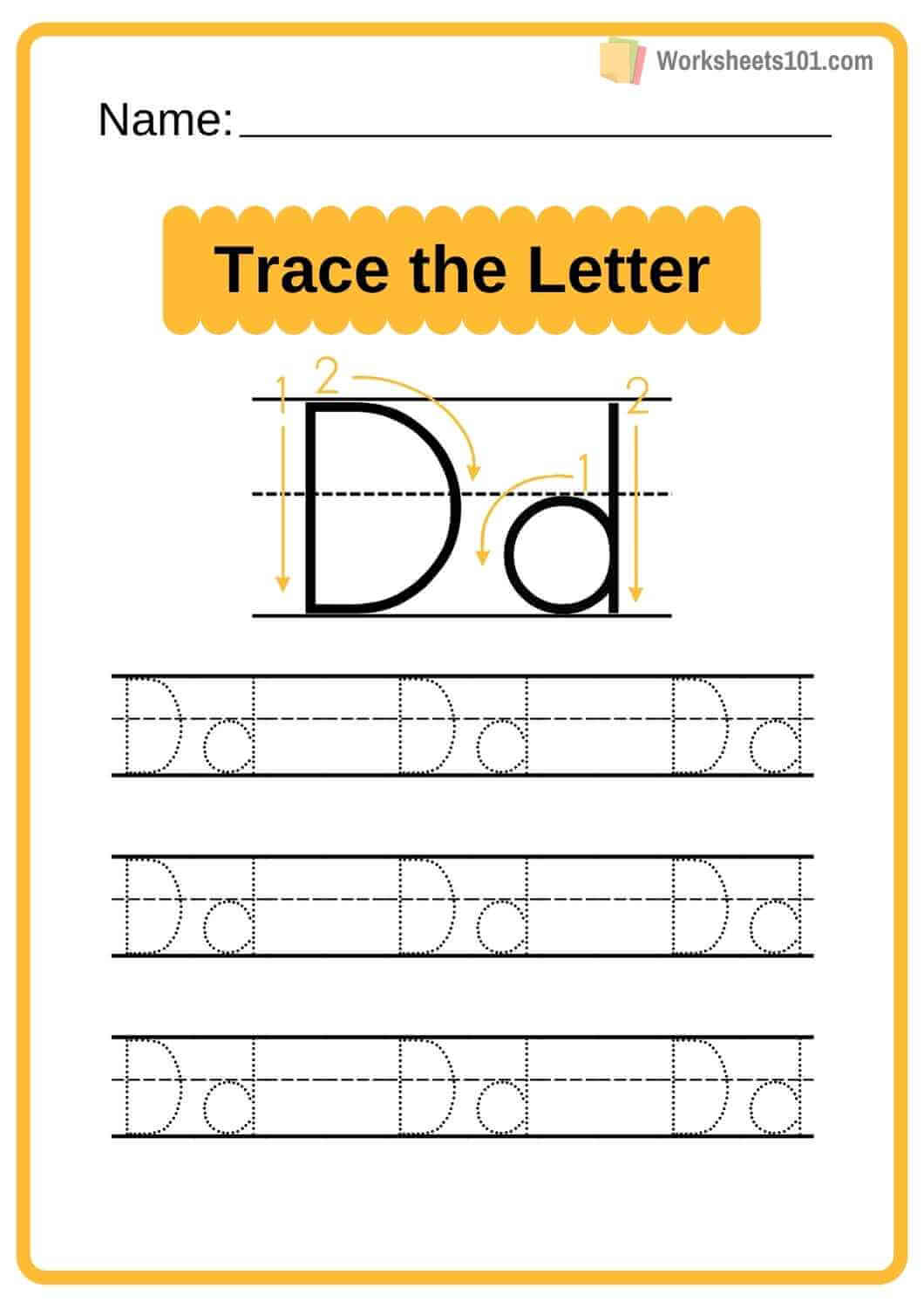 Letter Formation Practice Worksheets - Worksheets101