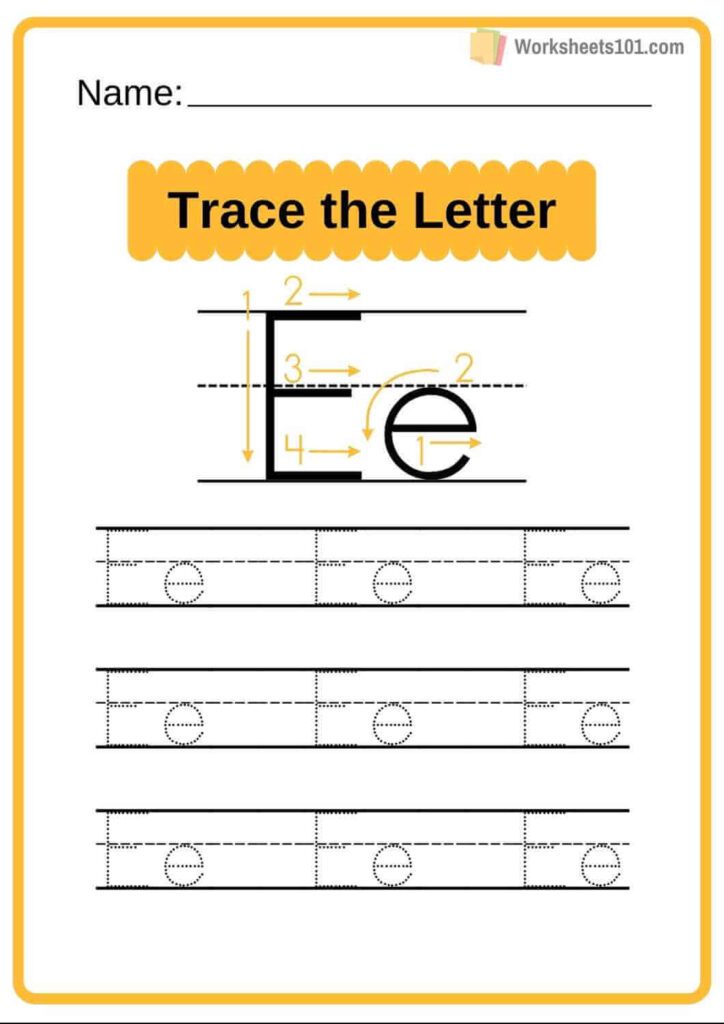 Letter Formation Practice Worksheets - Worksheets101