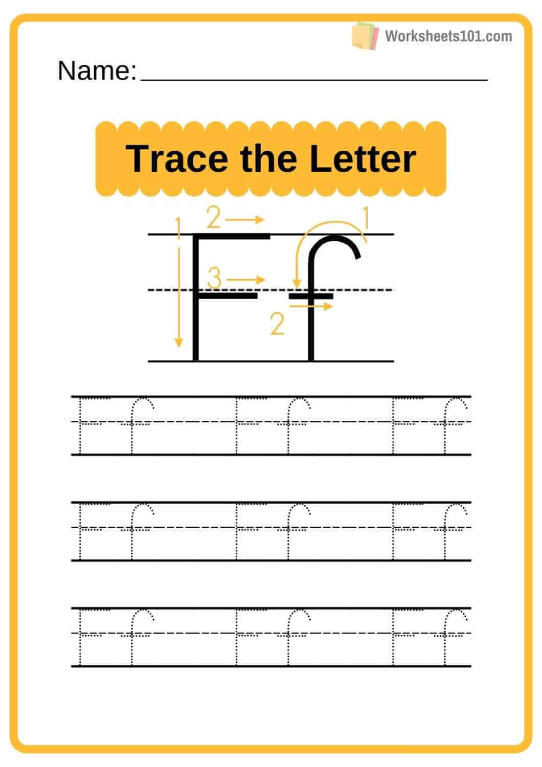 Letter Formation Practice Worksheets - Worksheets101