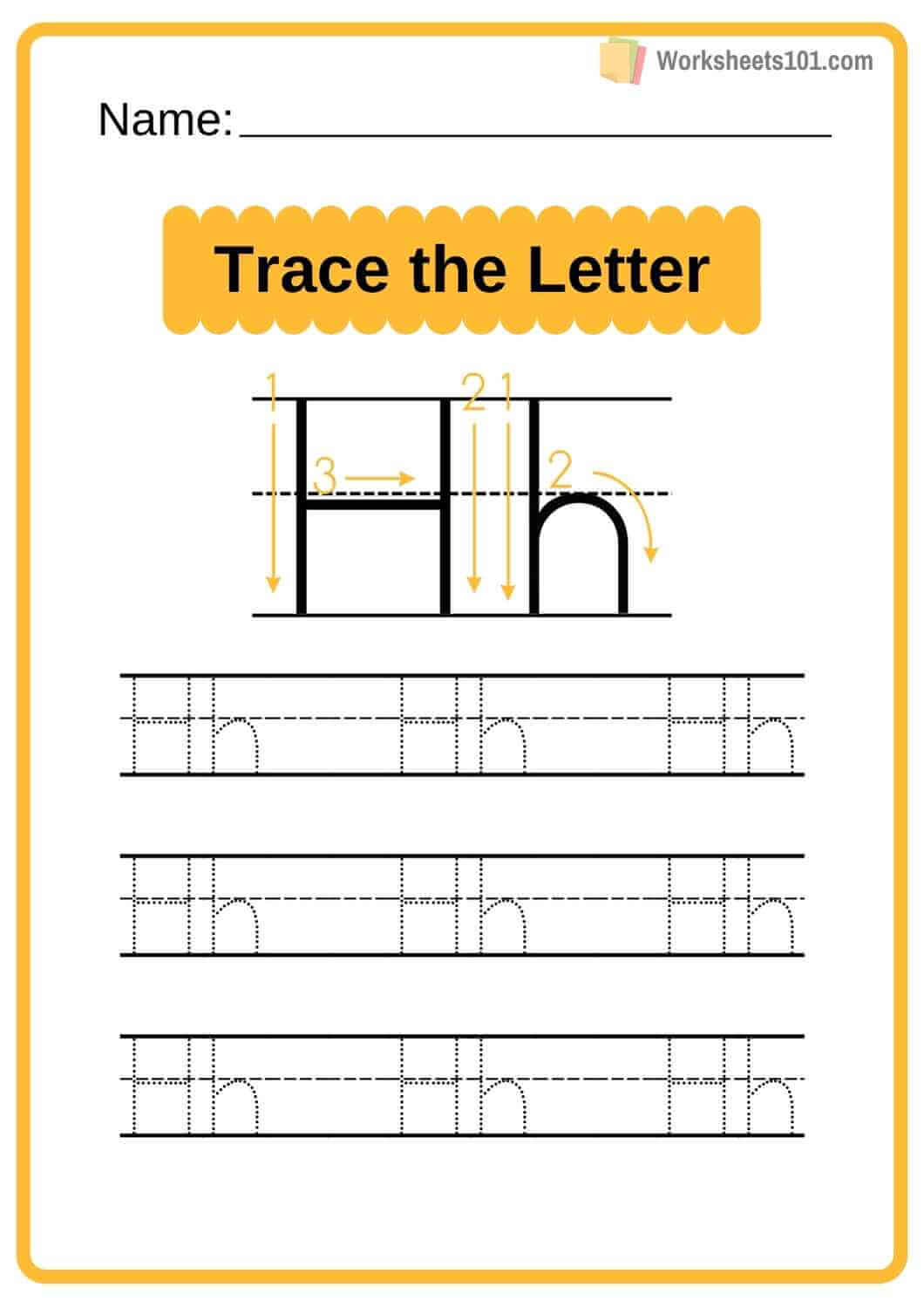 Letter Formation Practice Worksheets - Worksheets101