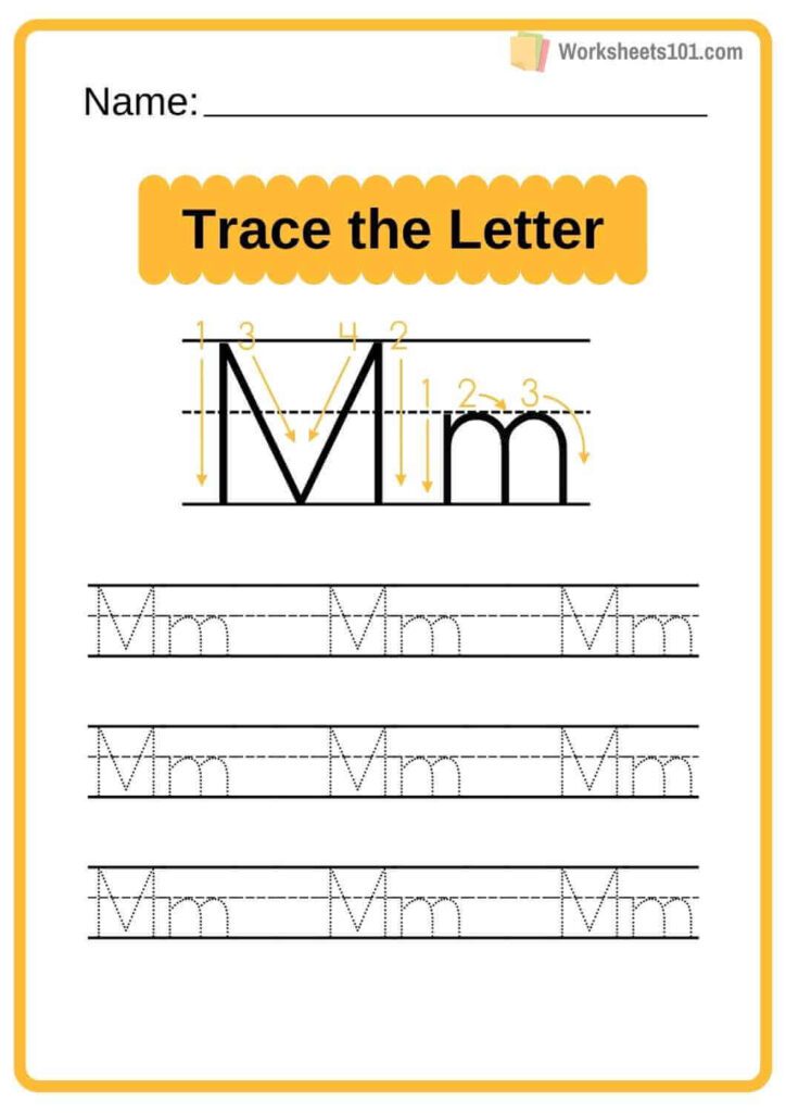 Letter Formation Practice Worksheets - Worksheets101