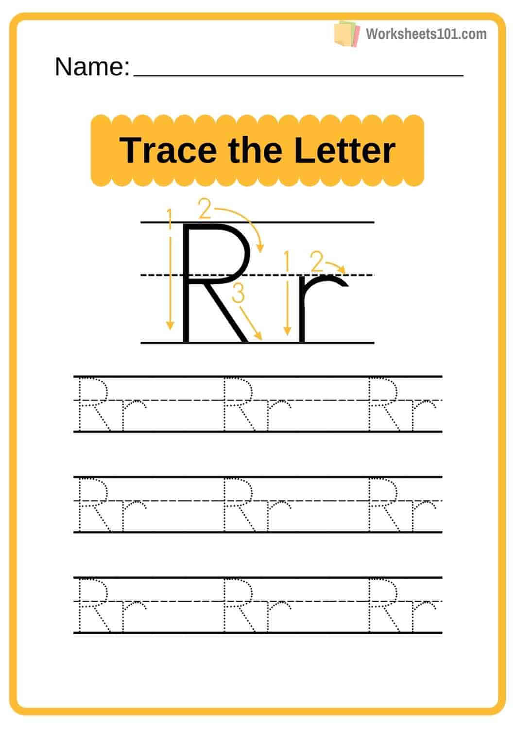 Letter Formation Practice Worksheets - Worksheets101