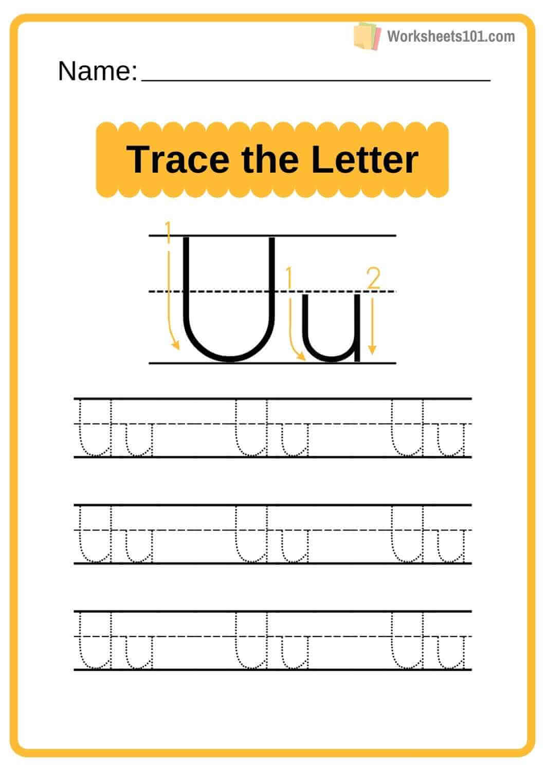 Letter Formation Practice Worksheets - Worksheets101