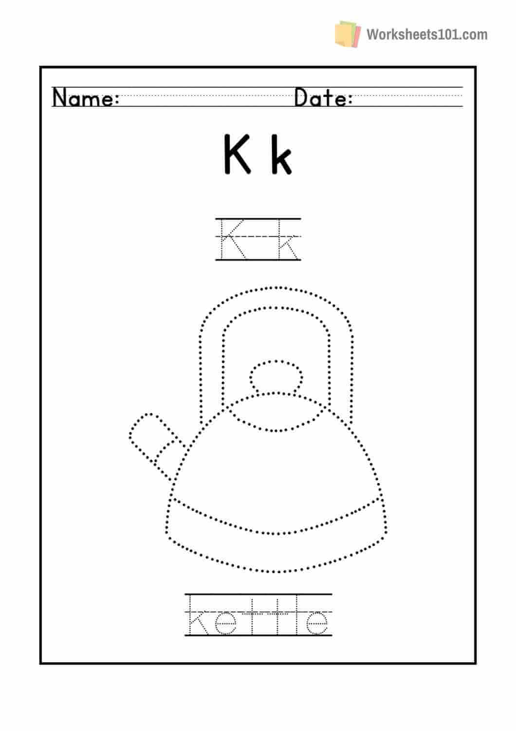 Alphabet Coloring and Tracing Worksheets - Worksheets101