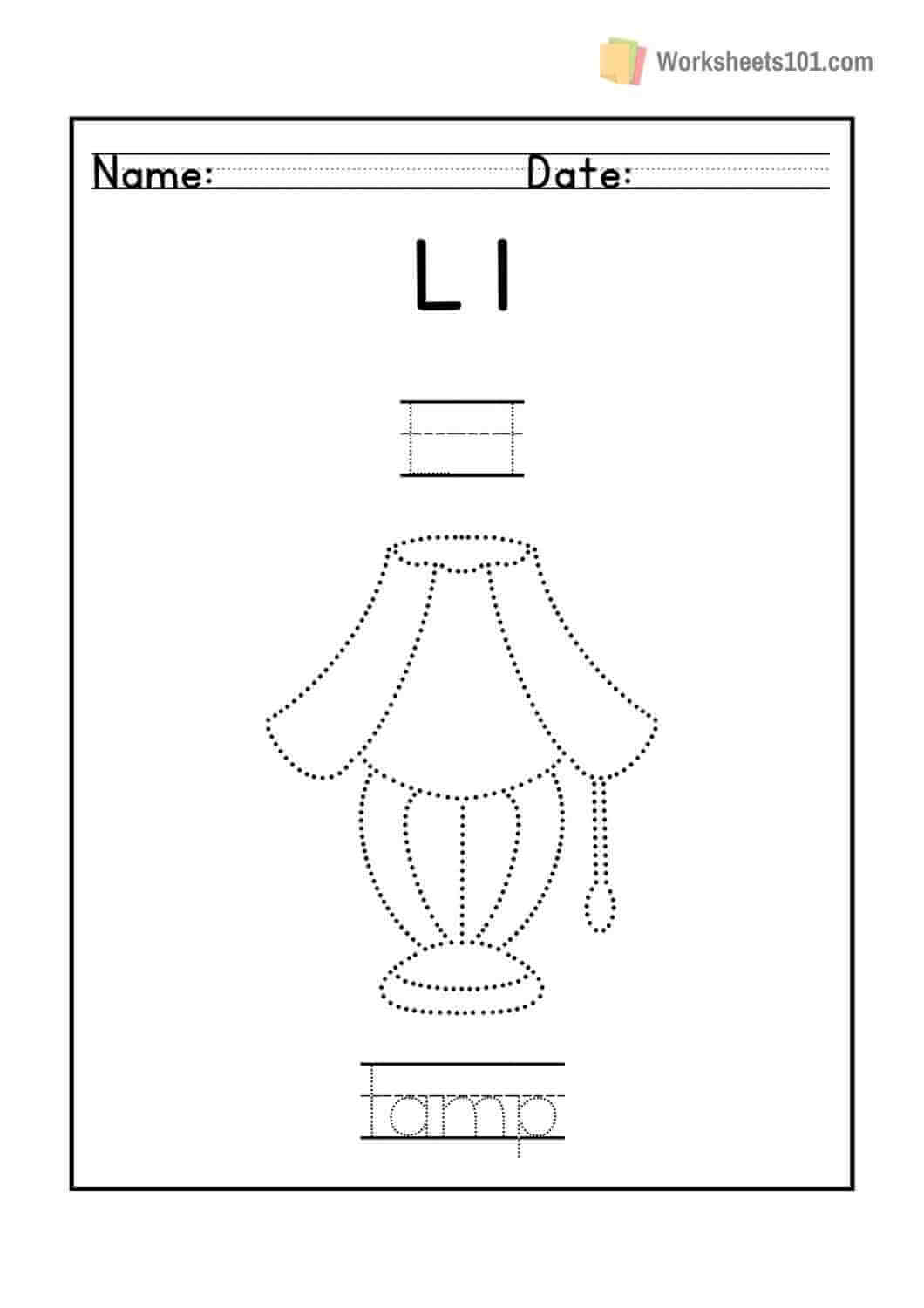 Alphabet Coloring and Tracing Worksheets - Worksheets101