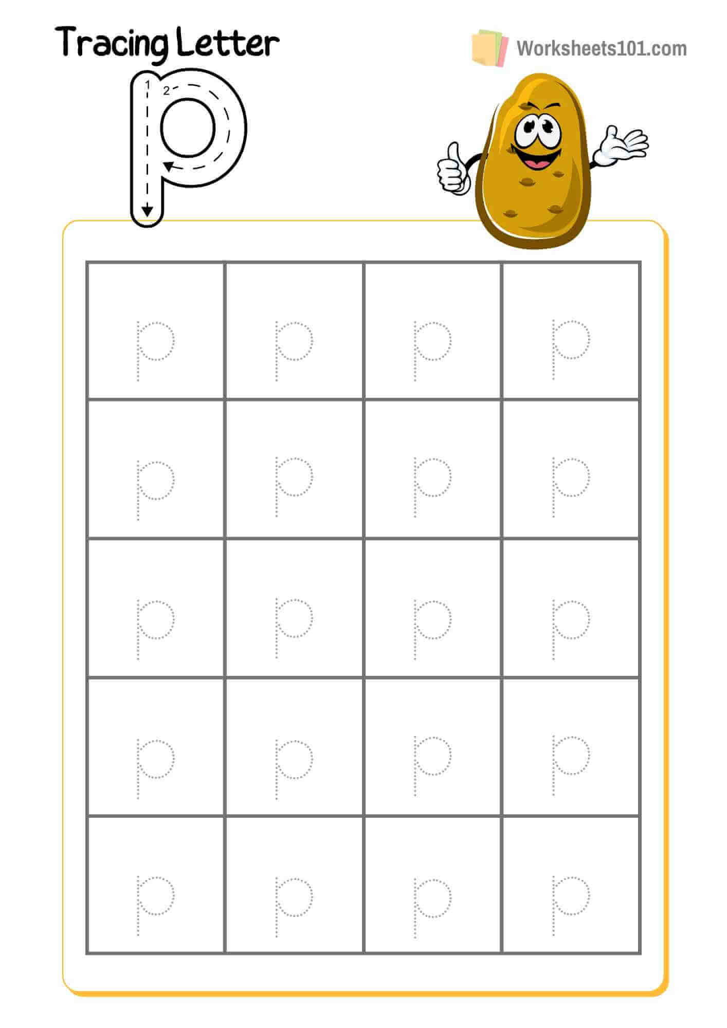 Lowercase Letters - Worksheets101