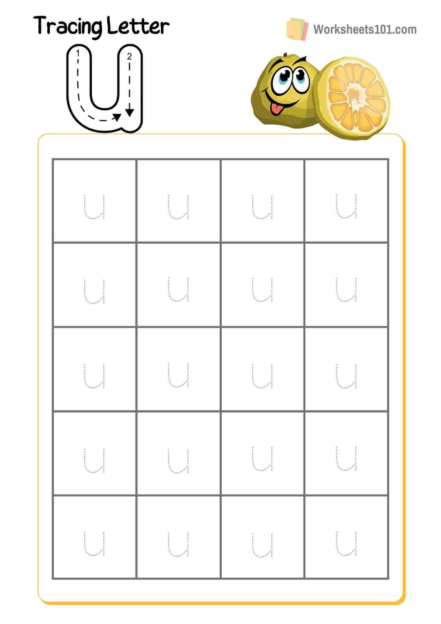 Lowercase Letters - Worksheets101