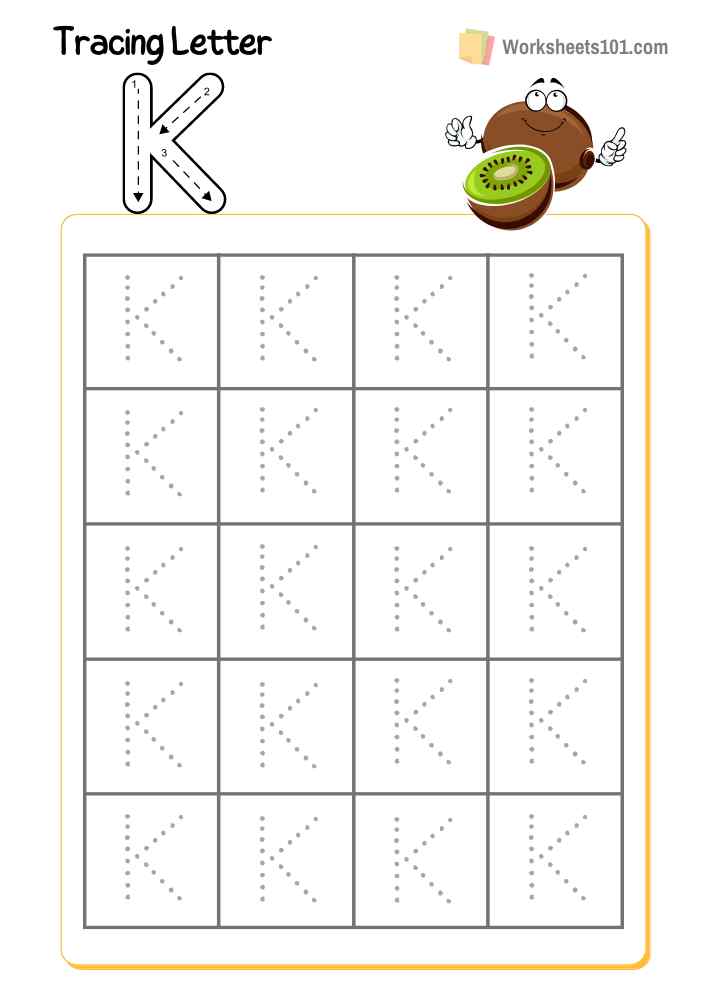 Uppercase Letters - Worksheets101
